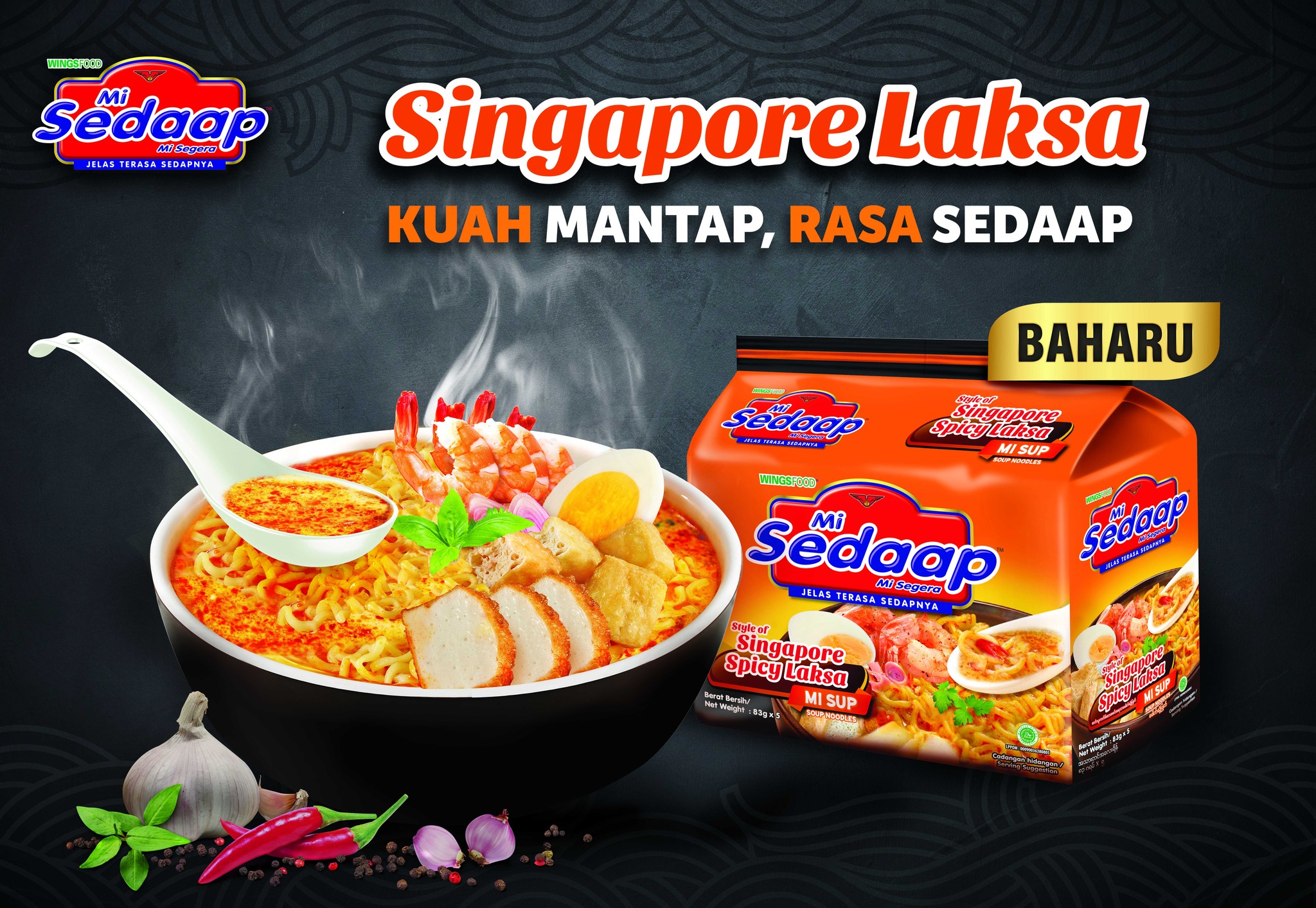 Mi Sedaap Korean Spicy Chicken / Korean Spicy Soup Noodles / Korean ...