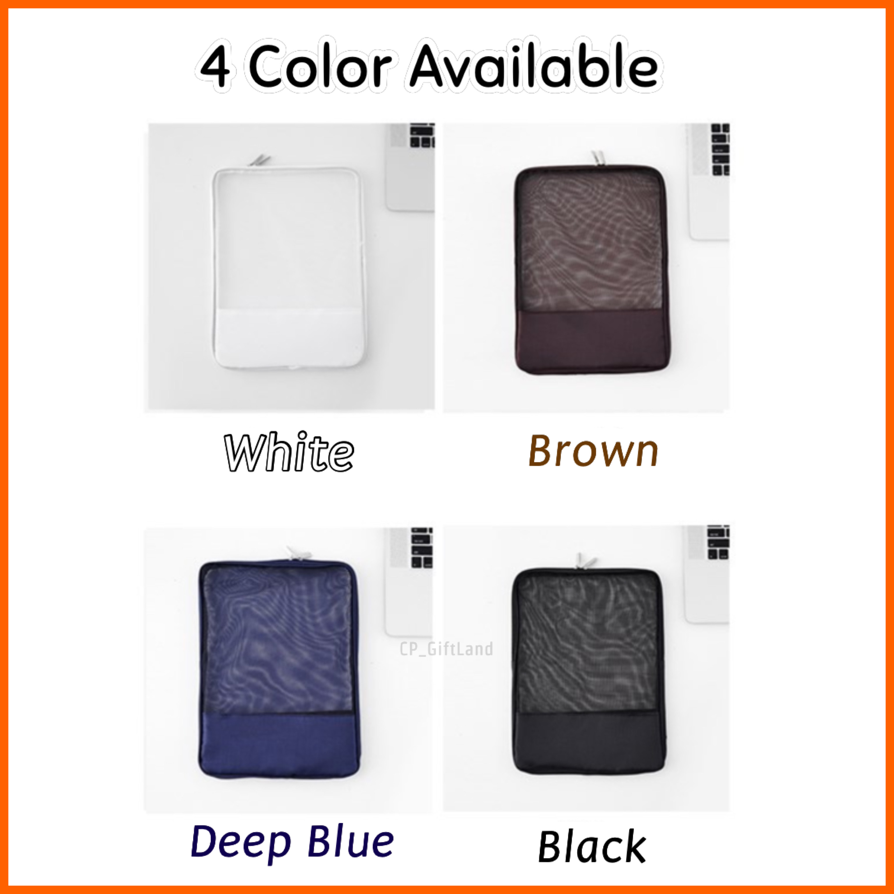 Mesh Zipper File Bag A4 Waterproof PVC File Folder Document File School ...