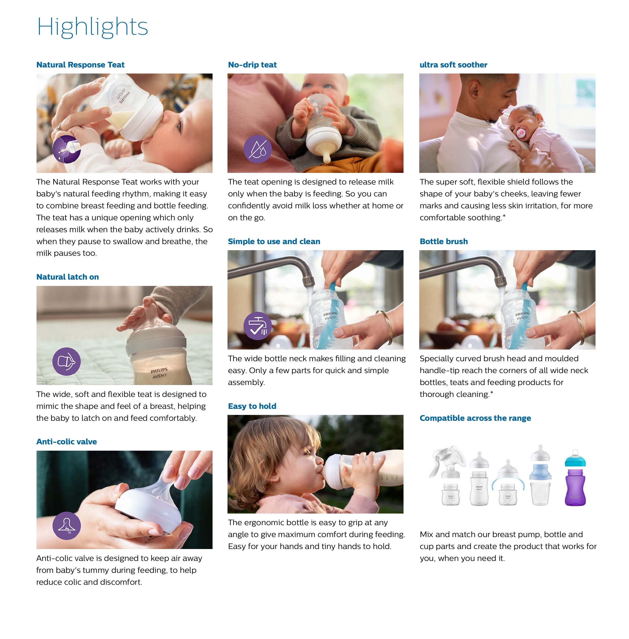 [New] Philips Avent Natural Response Baby Bottle Newborn Gift Set ...