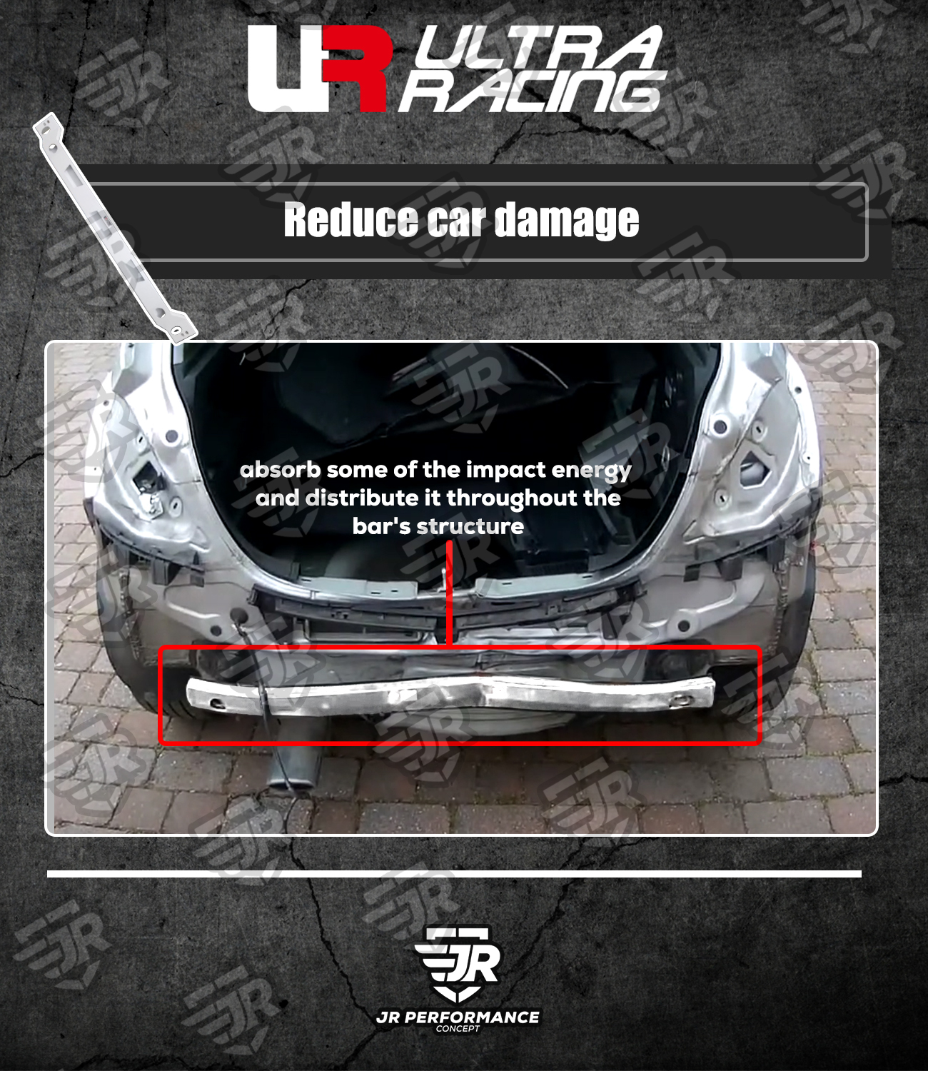 Ultra Racing Alza Baru Myvi Saga Bezza Vellfire Alphard Rear Anti ...