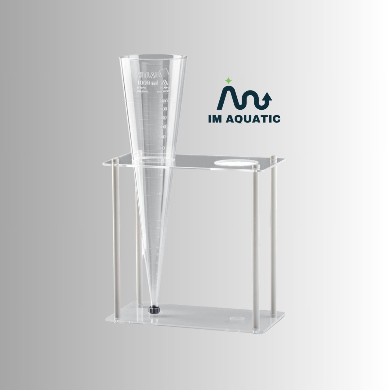 Imhoff sedimentation cone VITLAB 1000 ml Biofloc Ras System Aquaculture ...