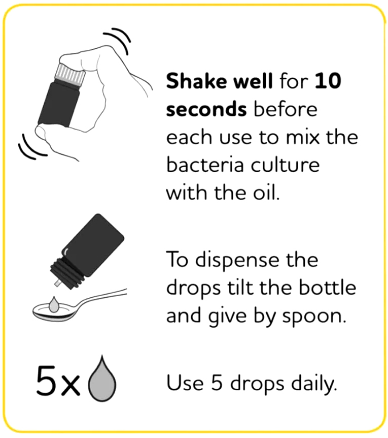 BioGaia Probiotic Drops (Lactobacillus Reuteri DSM 17938) 5ml x2 (Pack ...