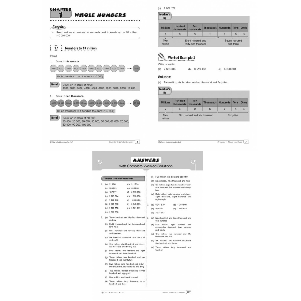 CASCO Primary Mathematics Tutor 5A Vol 1/ 5A Vol 2/ 5B | Shopee Malaysia