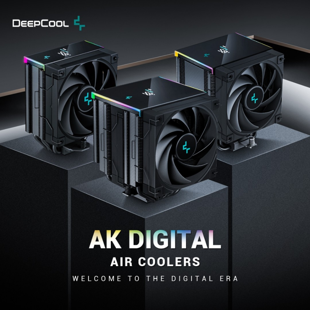 DeepCool AK400 / AK500 / AK620 Digital Black/ White Series High ...