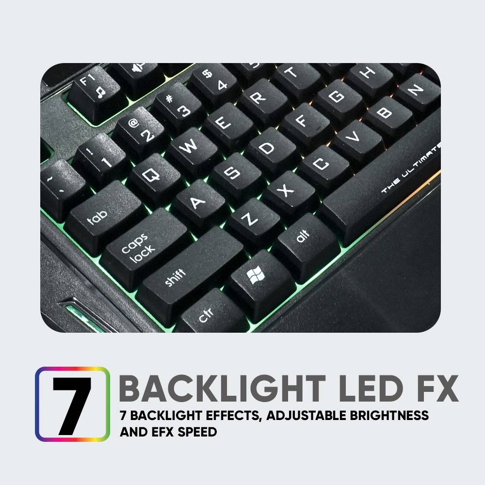 Armaggeddon AK-6770 KALASHNIKOV II Wired Membrane Keyboard and Mouse ...