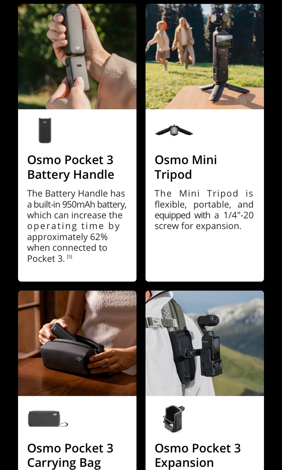 DJI Osmo Pocket 3 - Handheld | 1-Inch CMOS & 4K/120fps | 2-Inch ...