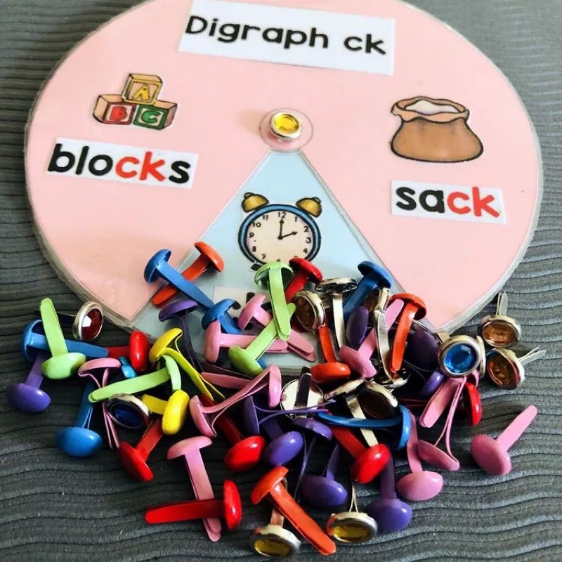 50 PCs Mix color brad pin /paper fastener/split pin/混色双脚钉 | Shopee Malaysia