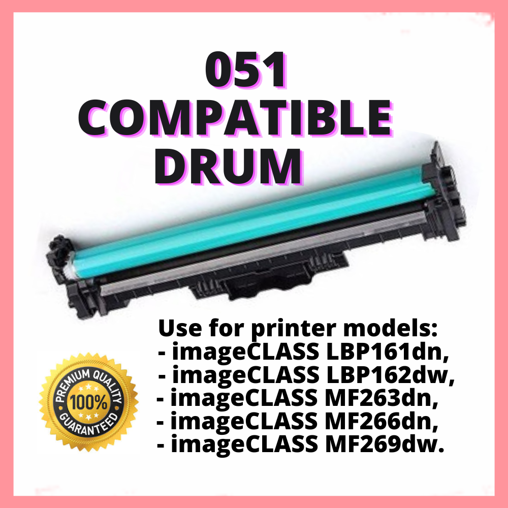 Canon 051 CRG051 Compatible LBP161dn LBP162dw MF263dn MF266dn MF269dw MF-263dn MF-266dn Toner ...