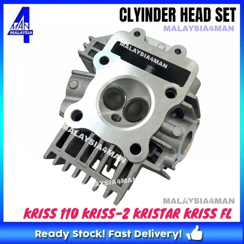 MODENAS KRISS 110 KRISS 2 KRISTAR KRISS FL KRISS110 CYLINDER HEAD SET ...