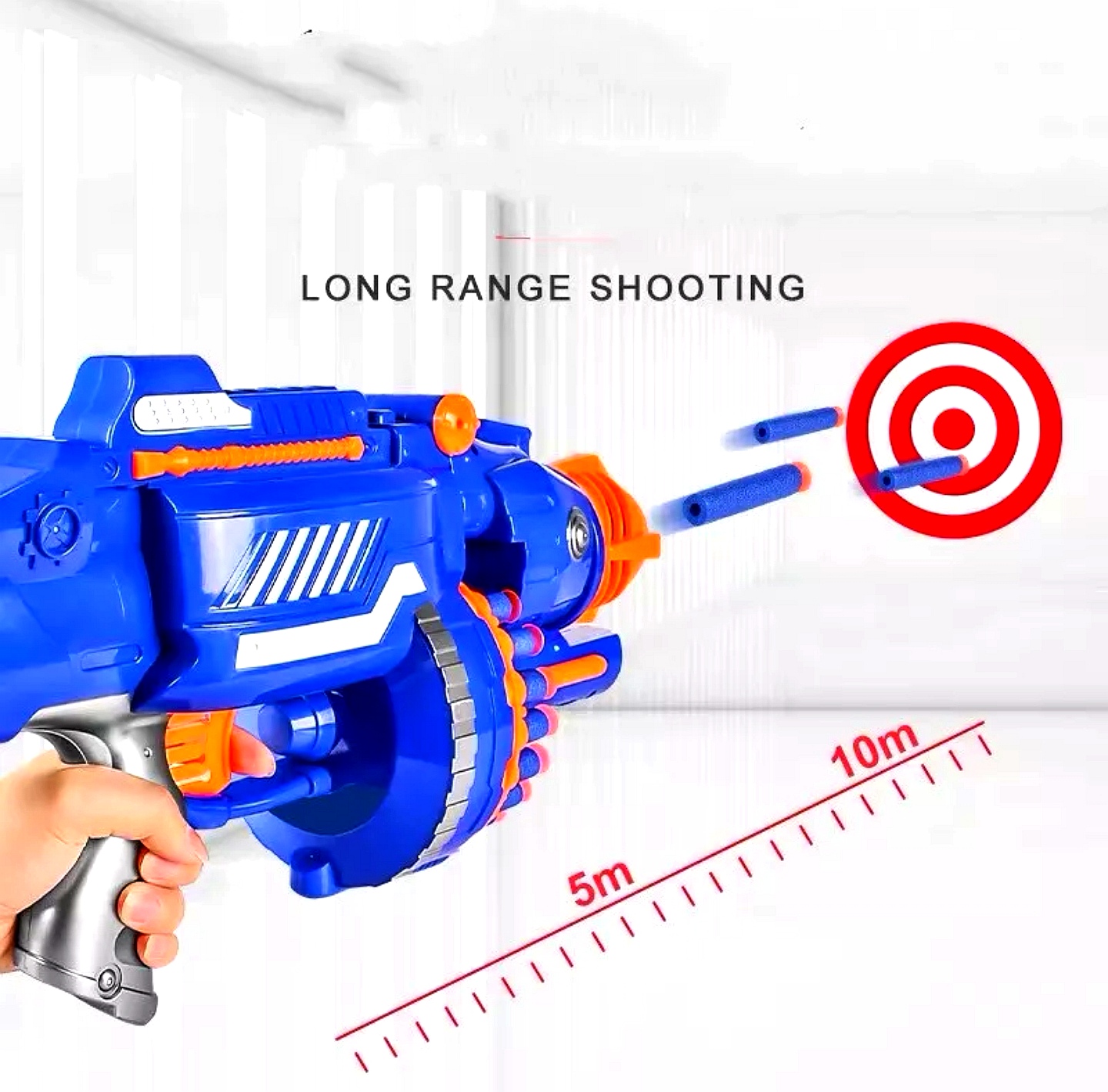 Dr Toy🌈Soft Bullet Gun Blaster For Kid Or Adults /pistol peluru lembut ...