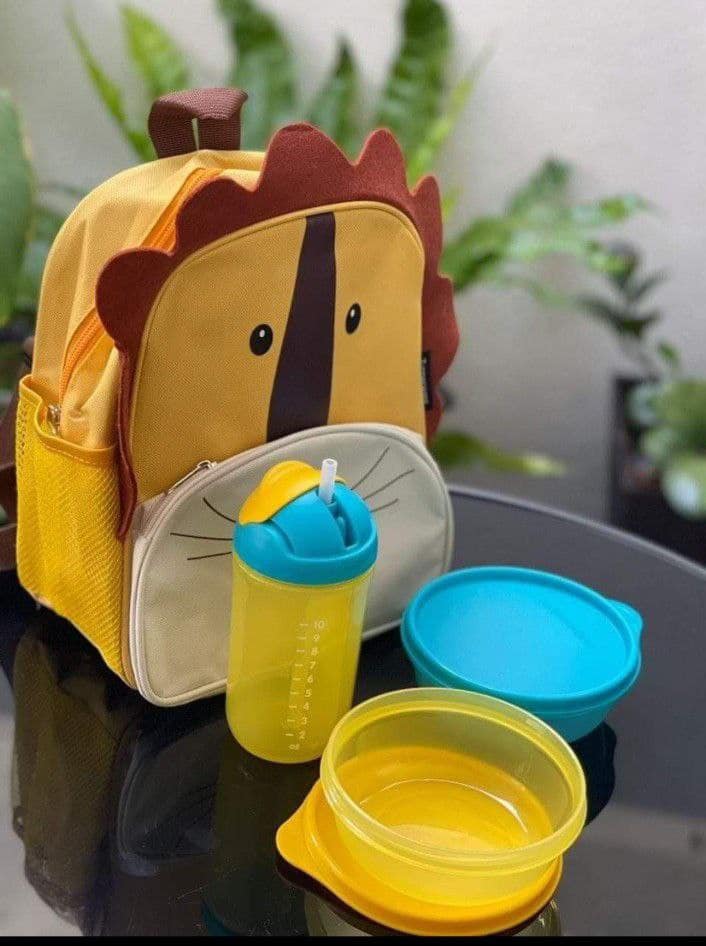 4 Jenis: Tupperware Giraffe / Rabbit / Koala Bear Twinkle Straw Tumbler ...