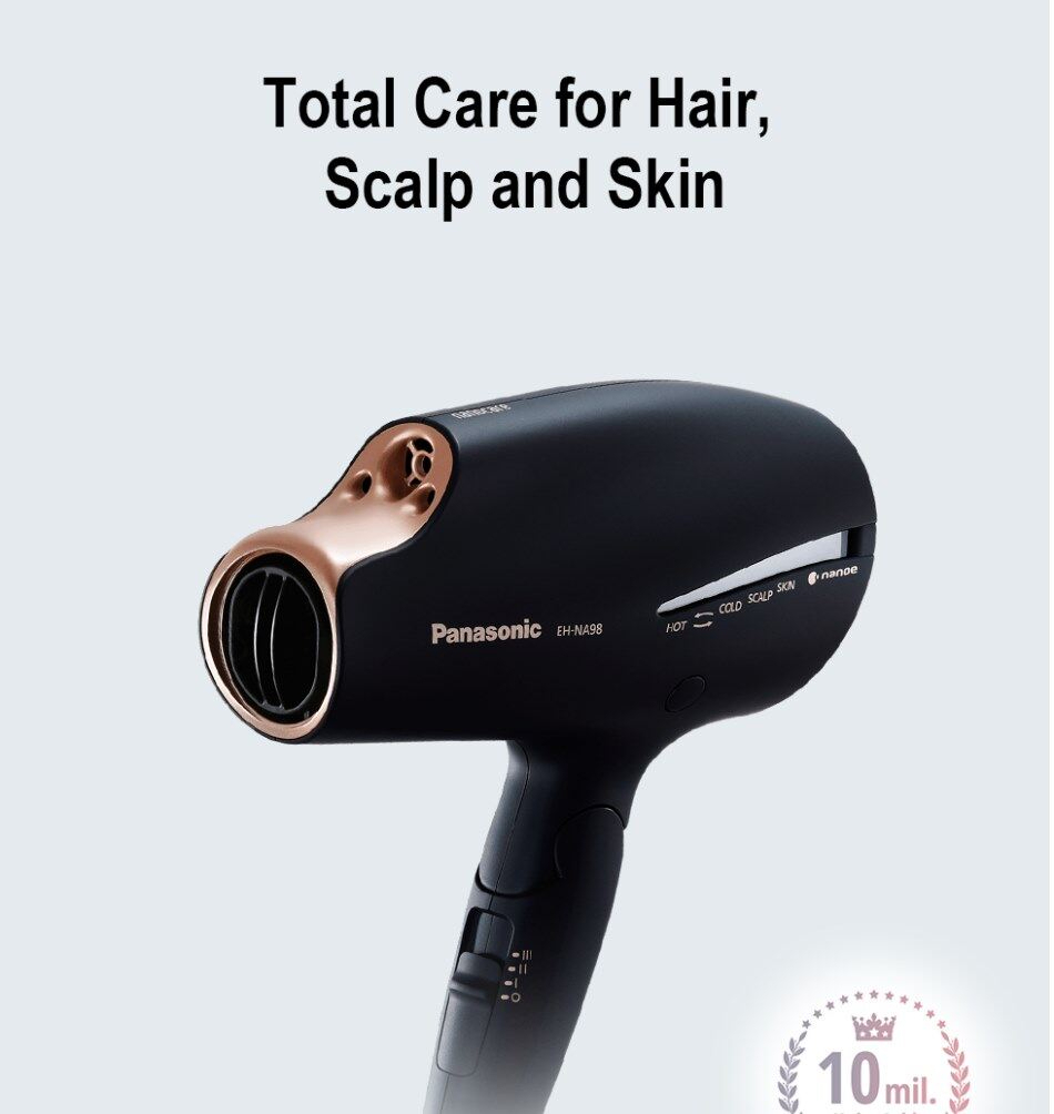 [𝐅𝐑𝐄𝐄 𝐃𝐄𝐋𝐈𝐕𝐄𝐑𝐘] PANASONIC EH-NA98 FLAGSHIP Nanoe Hair Dryer Moisture ...