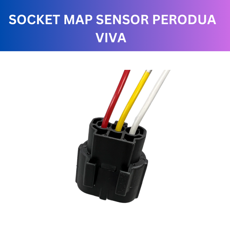 3 PIN PERODUA VIVA DAIHATSU AVY MAP SENSOR SOCKET - SOCKET MAP SENSOR ...