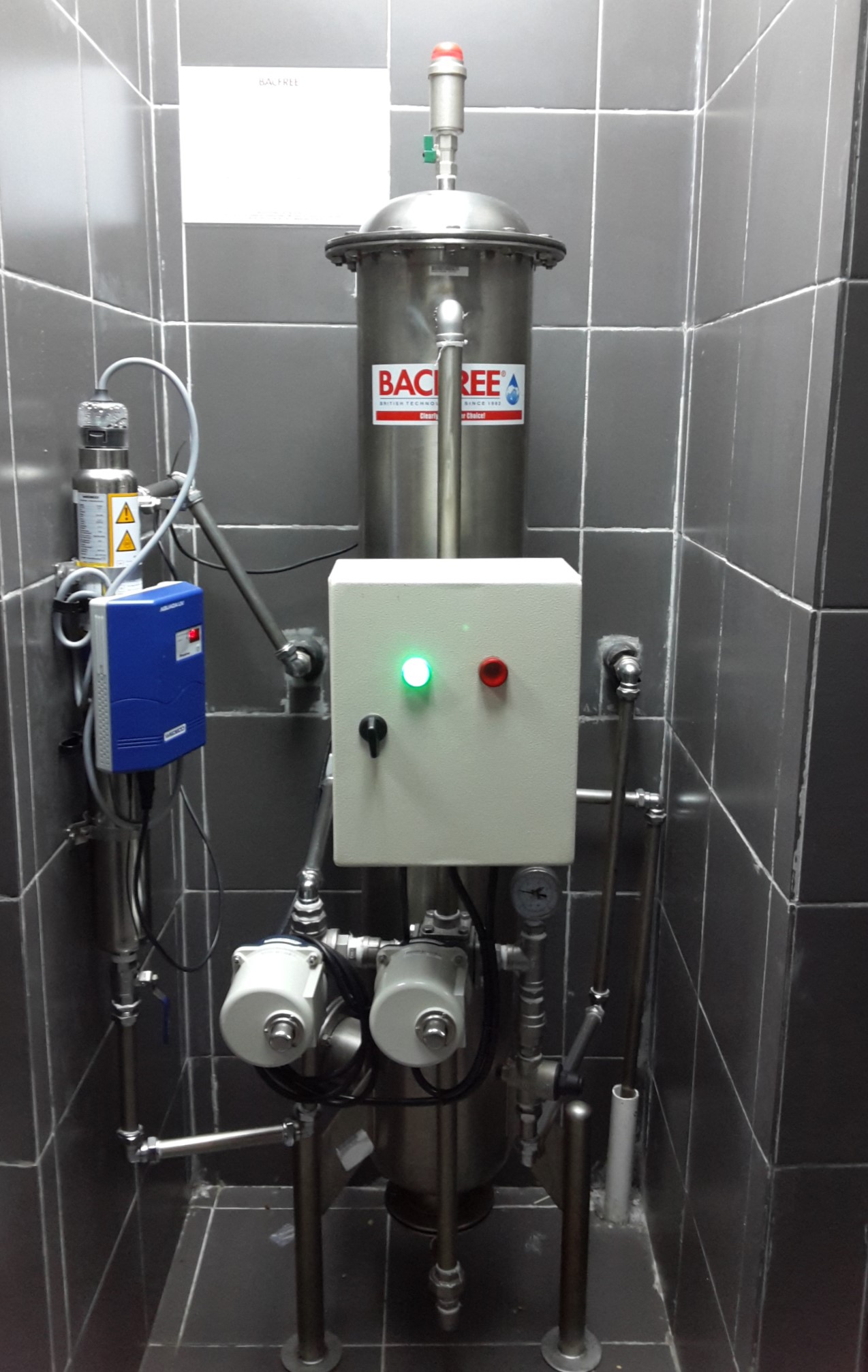 BACFREE ER28S-Auto Backwash Stainless Steel 304 Polished Finishing ...