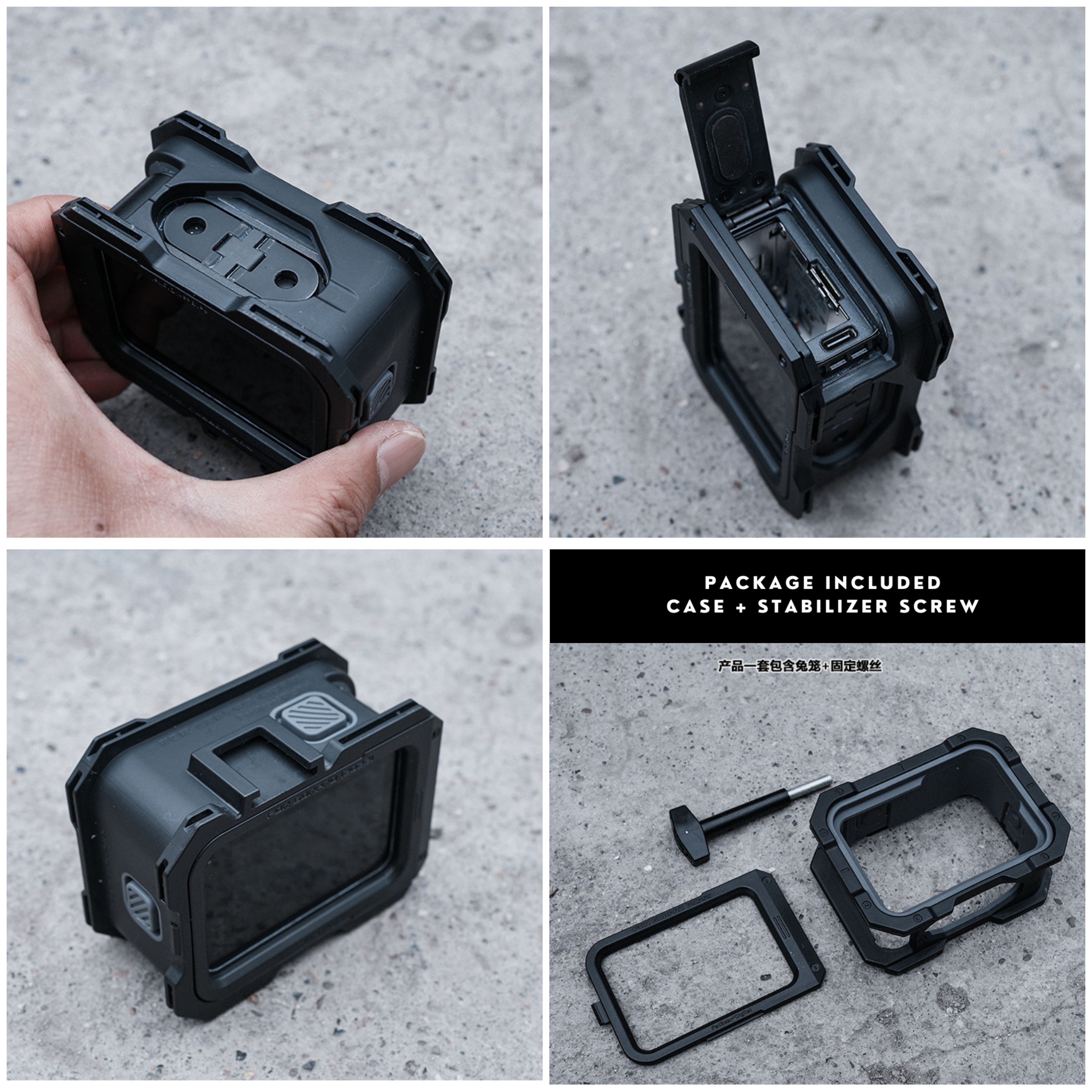 FATBEAR MILITARY GRADE Shockproof Protection Case for GoPro Hero 9 10 ...