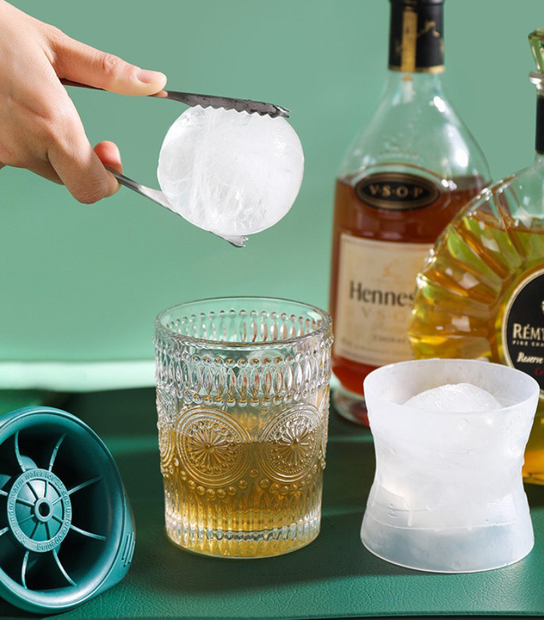 New 6CM Ice Ball Maker Mold Tray Ice Cube Tray Whiskey Ice Ball Maker ...