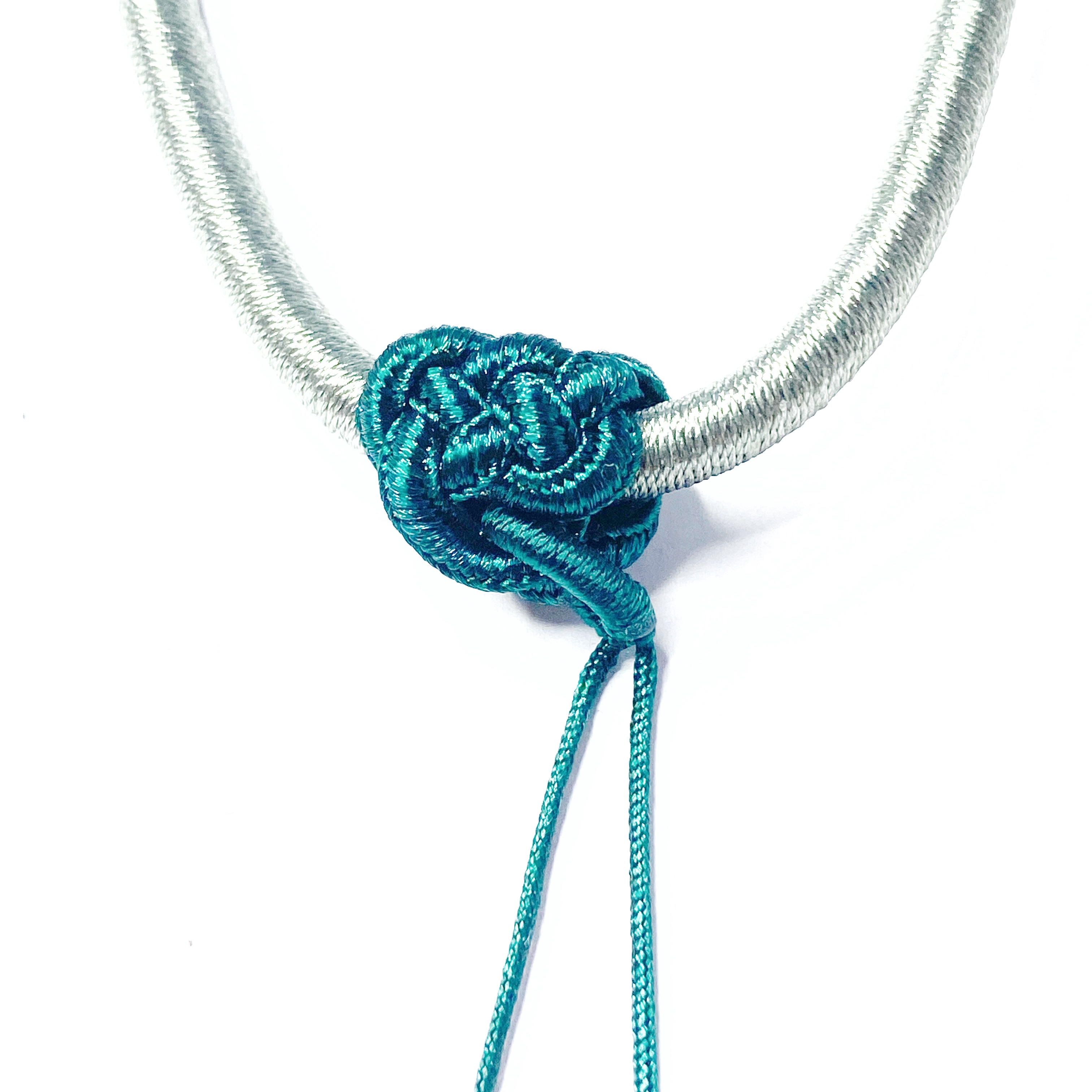 Hand-woven Adjustable Rope Chain DIY Pendant Accessories Amulet Jade ...