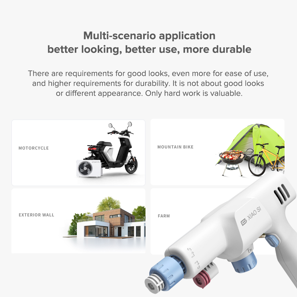 2025 New Cordless Water Jet High Pressure Spray Gun Car Washer Wireless ...