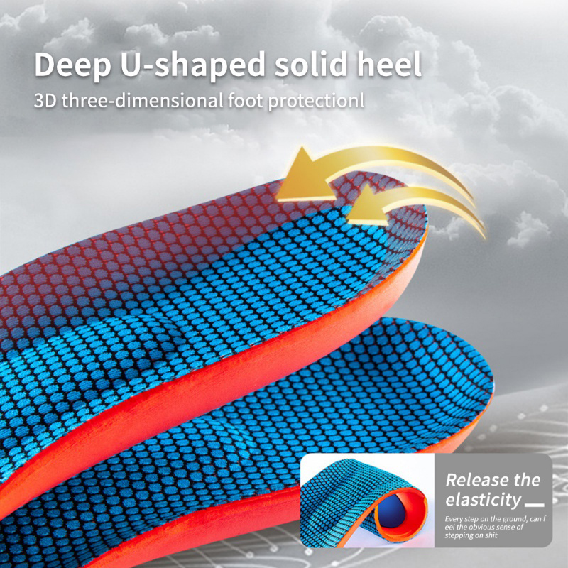 🔥1Pair Running Shape-Correcting Insole Male Arch Support Comfortable No ...
