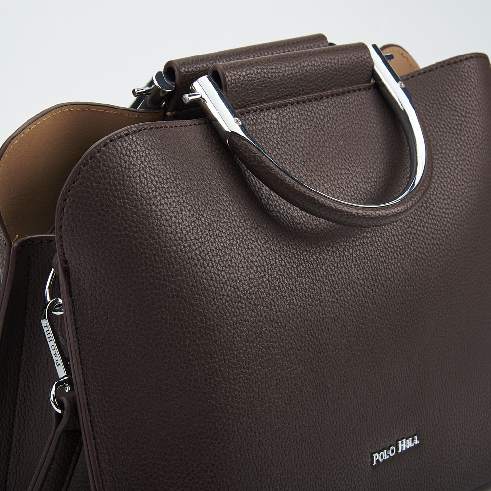POLO HILL Ladies Fiona Handbag PHT-HB2140 (Brown/Green) | Shopee Malaysia