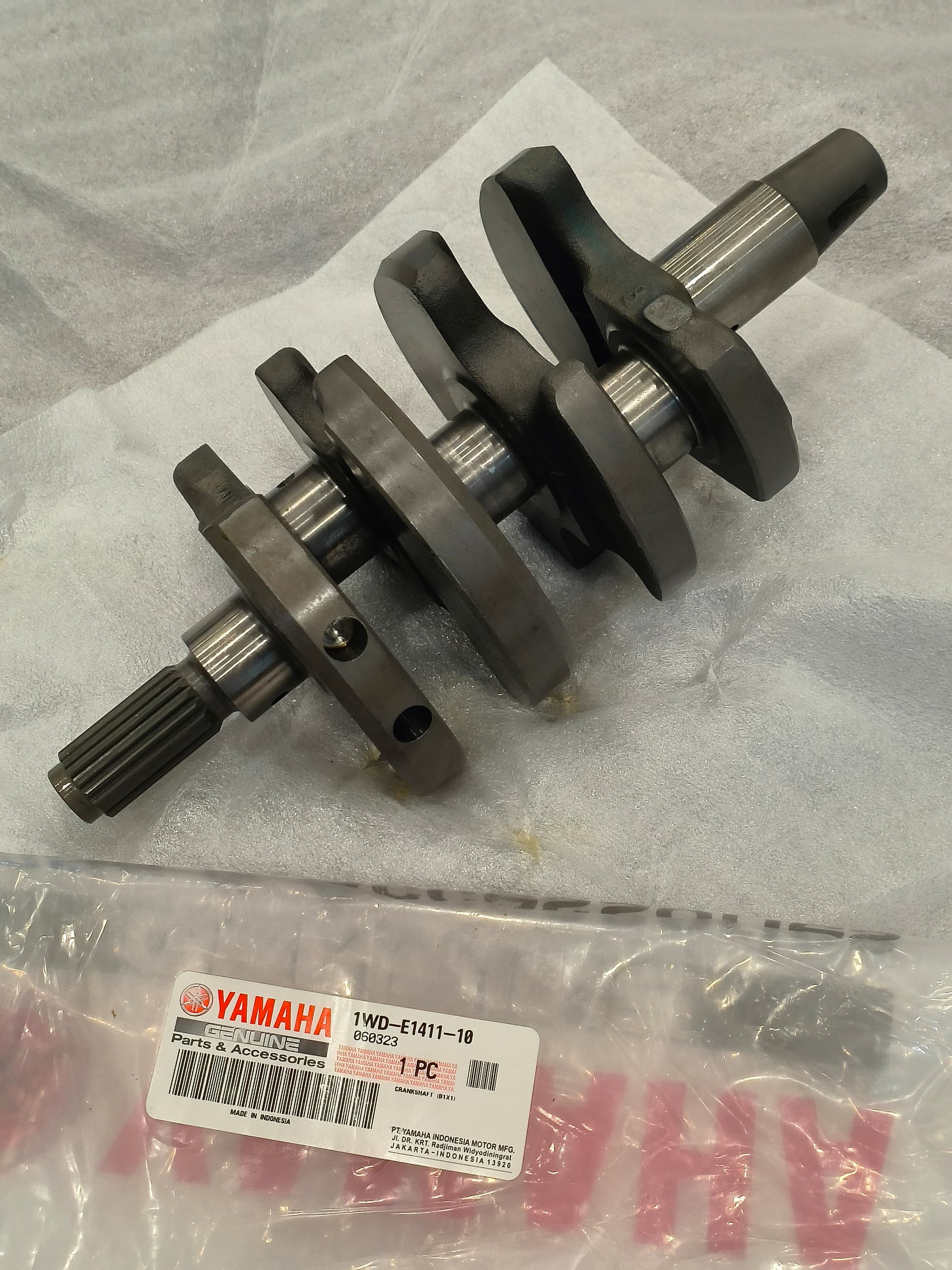 Original Crankshaft Crank Shaft R25 Yamaha 100% Original Part Yamaha ...