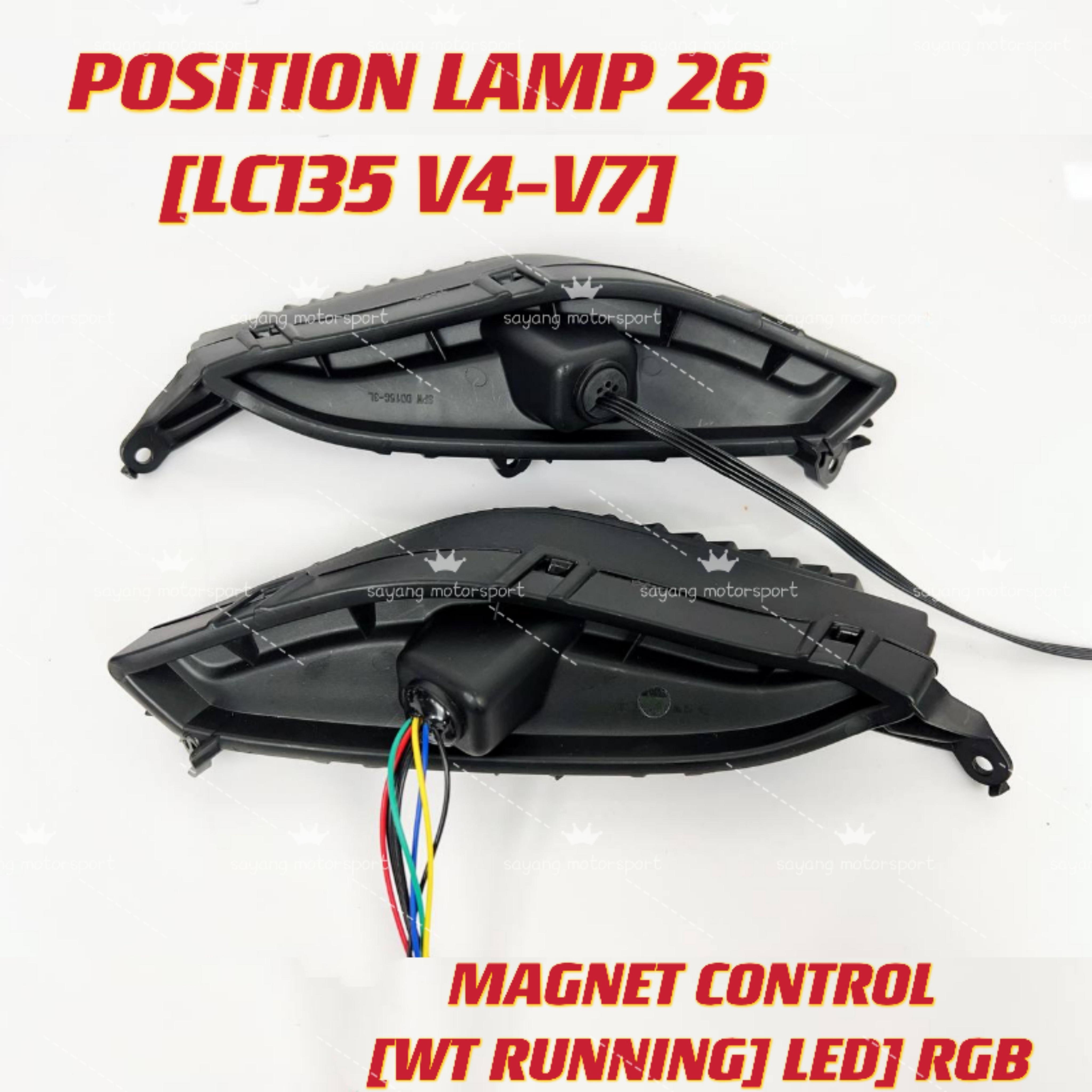 DEVIL EYE LC135 V1 V4 V5 V6 V7 V8 LED MATA GABAN PNP SIGNAL AUDI LC135 2IN1 WITH SIGNAL PILOT ...
