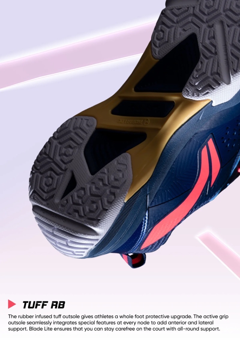 [FREE SOCKS] LI-NING Blade DF-01 LITE Professional Badminton Shoes ...