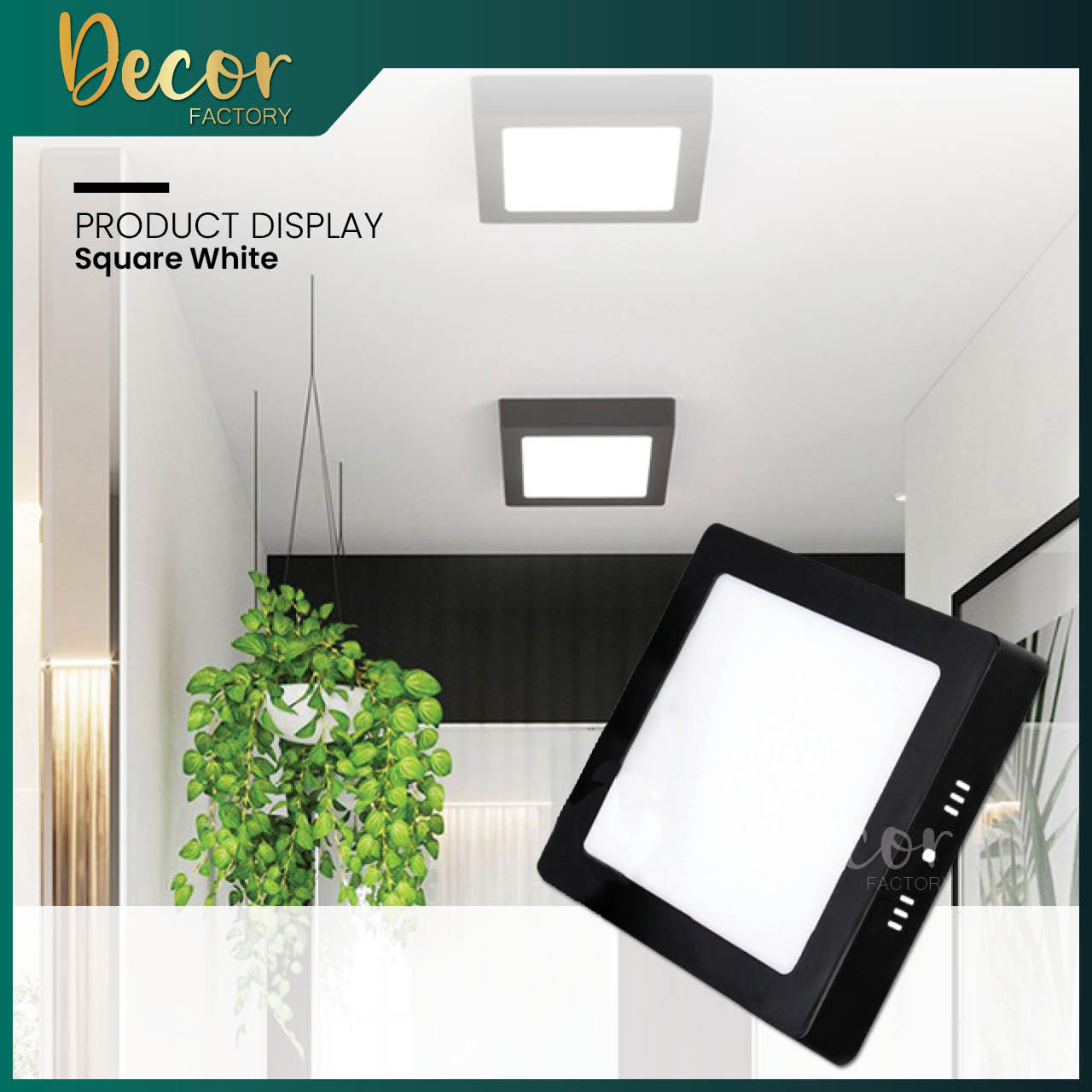 [Premium Grade] LED Surface Downlight Surface Mounted LED Panel ...