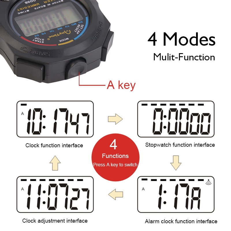 🔥Ready Stock🔥Waterproof Digital LCD Chronograph Timer Counter accurate ...