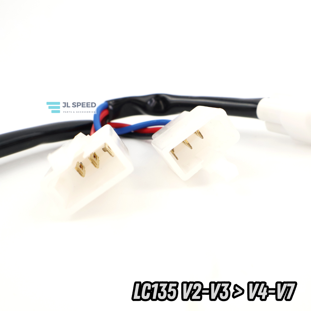 YAMAHA LC135 FRONT SIGNAL SOCKET SOKET SIGNAL DEPAN WAYAR WIRE MODIFY CONVERT CONVERTER LC 135 ...