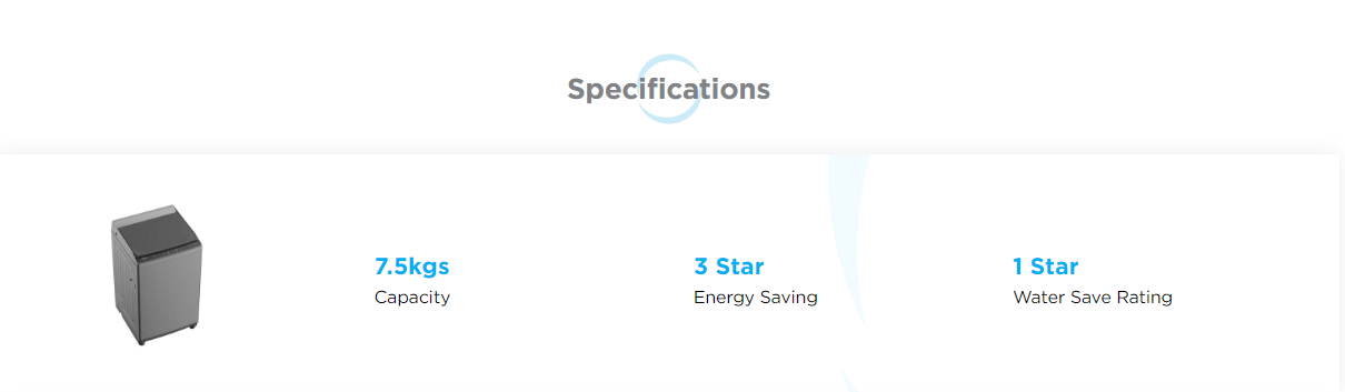 [COMBO SET] Midea 2 Door Refrigerator (200L) MDRT267MTB30 & Fully Auto ...