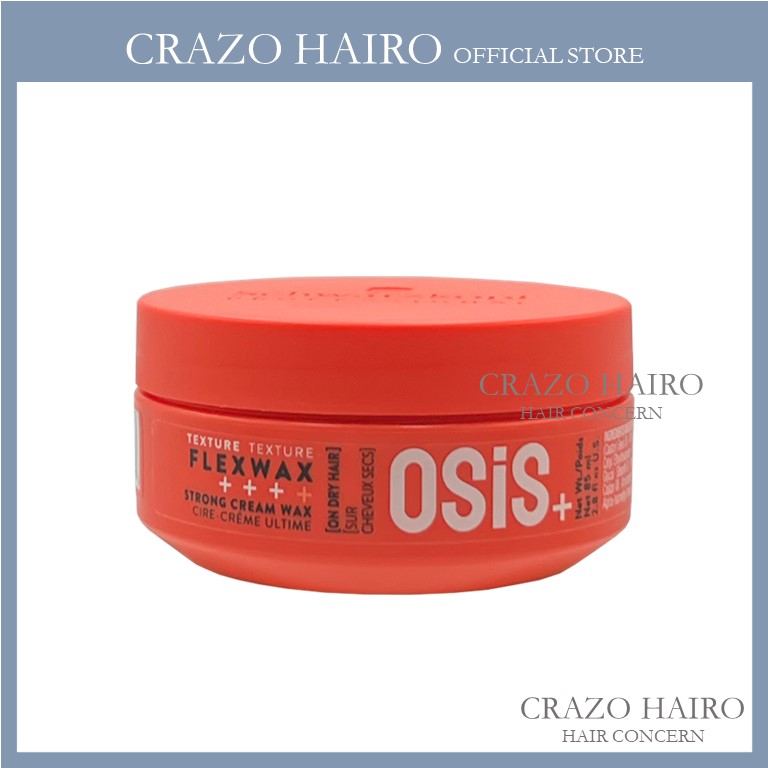 Schwarzkopf OSiS+ Texture Flexwax Ultra Strong Cream Wax 85ml (Ultra ...