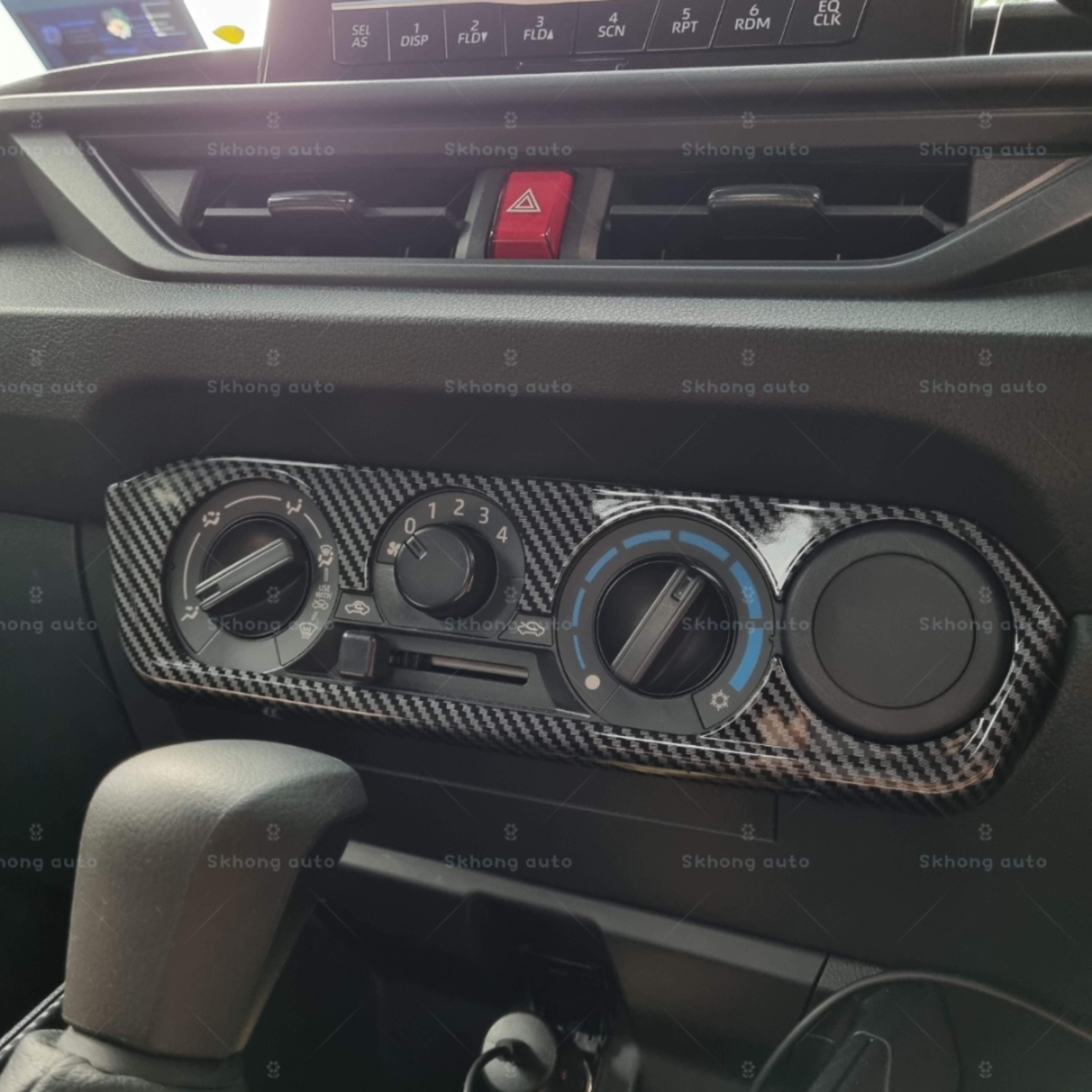 perodua axia 2023 car ac switch panel frame cover garnish accessories ...