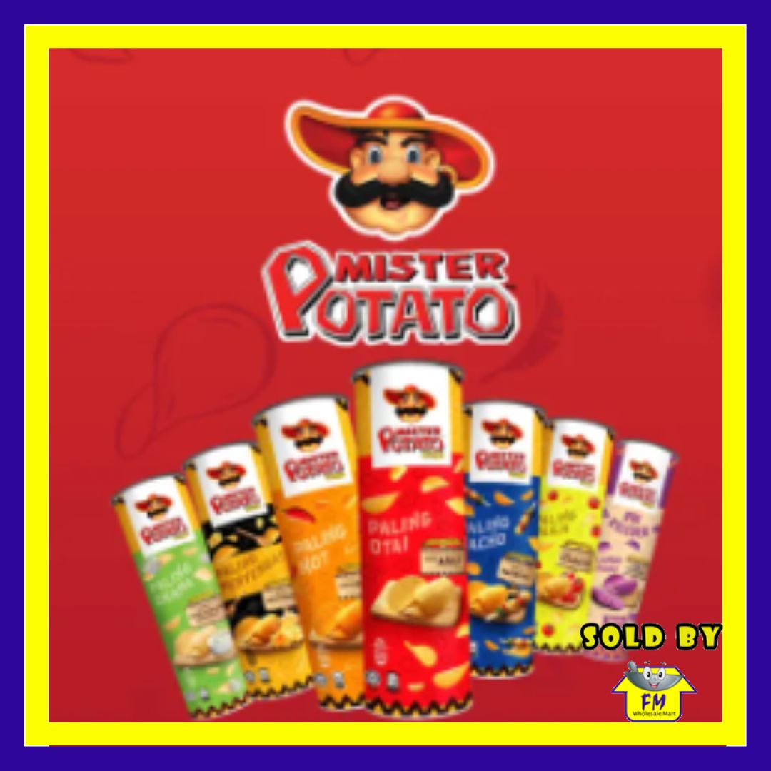 Mamee Mister Potato Chips 125g / 118g (8 Flavors) | Shopee Malaysia