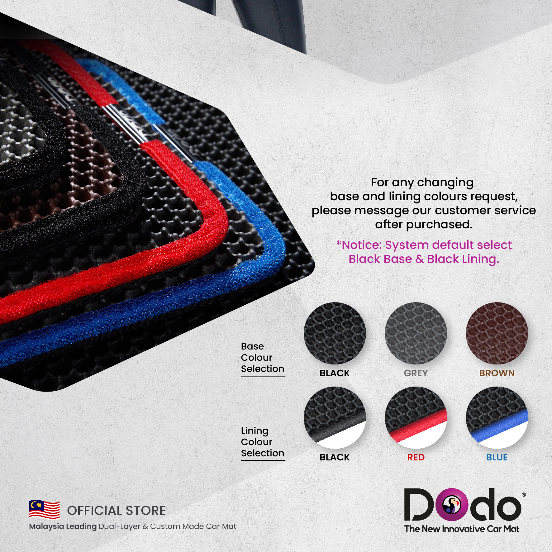 Dodo® Car Mat Proton S70 2023-Present MK1 | Shopee Malaysia
