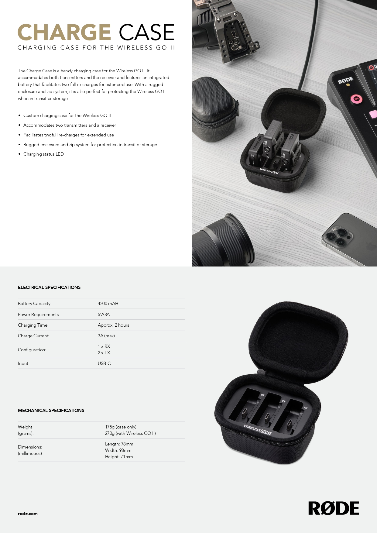 RODE WIRELESS GO II SINGLE / DUAL CHANNEL WIRELESS MICROPHONE SYSTEM ...