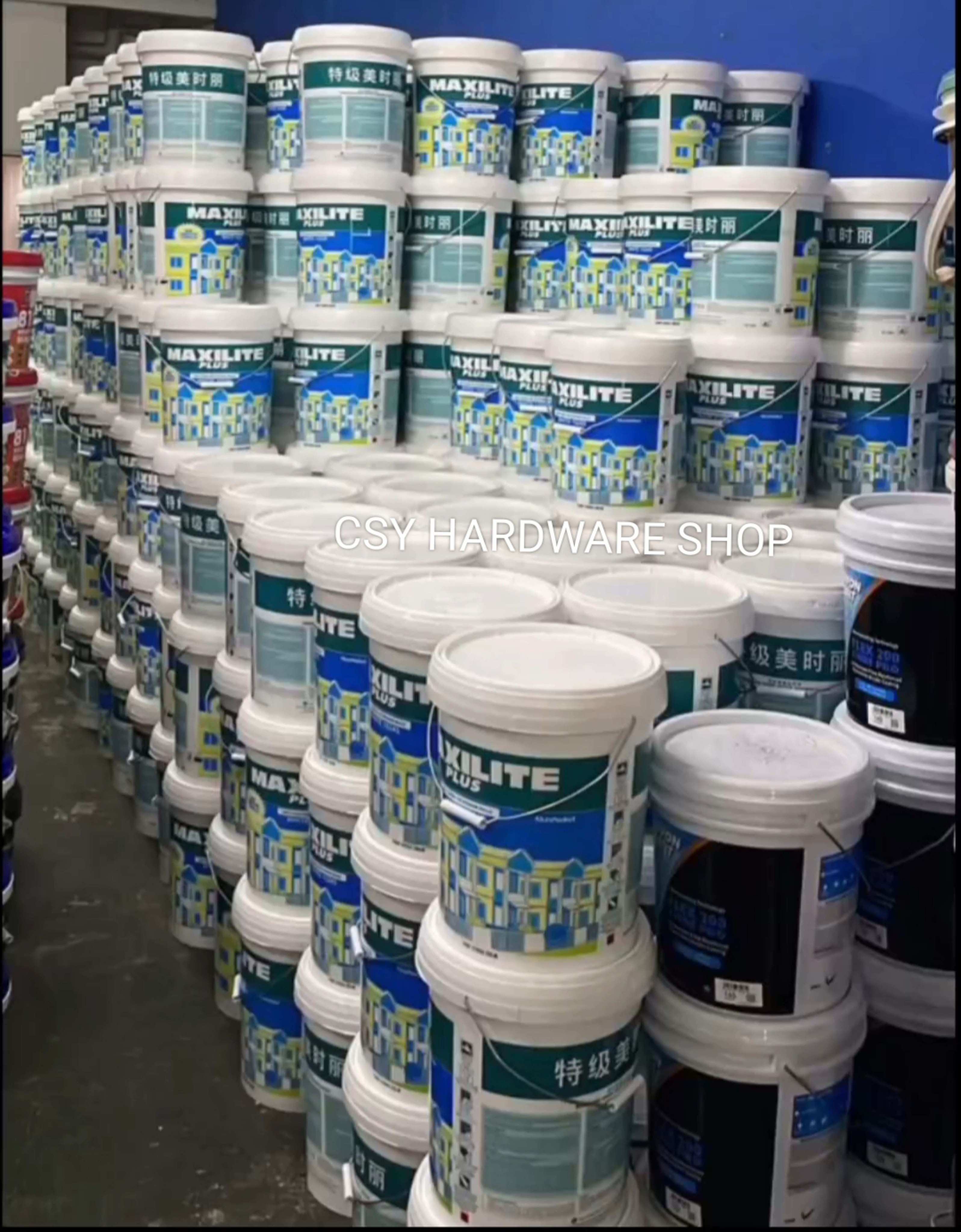 Dulux Maxilite Plus Emulsion Paint 18Liter - White / Cat siling kapur ...