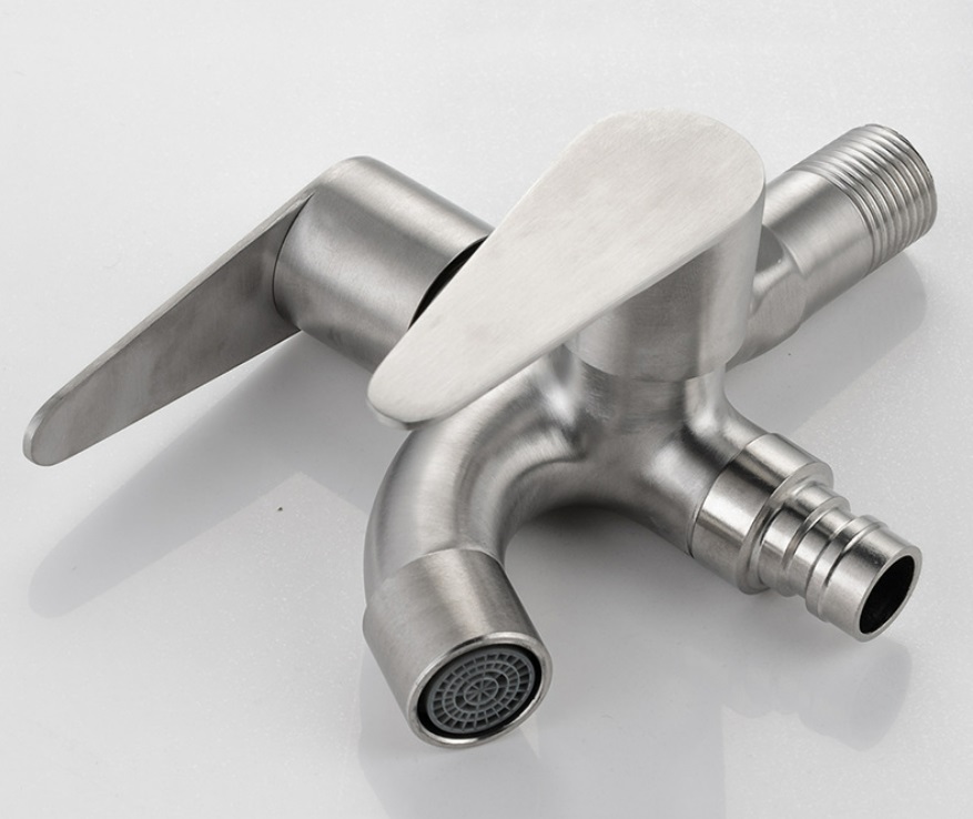 (Clear Stock) SUS304 STAINLESS STEEL KITCHEN & BATHROOM DOUBLE TAP ...