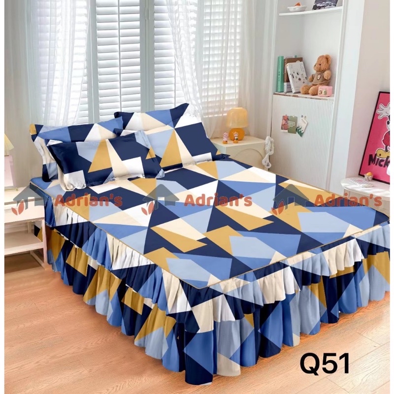 Adrian's Queen 3-in-1 Set Ropol Cadar Lembut/Berkualiti Tinggi | Shopee ...