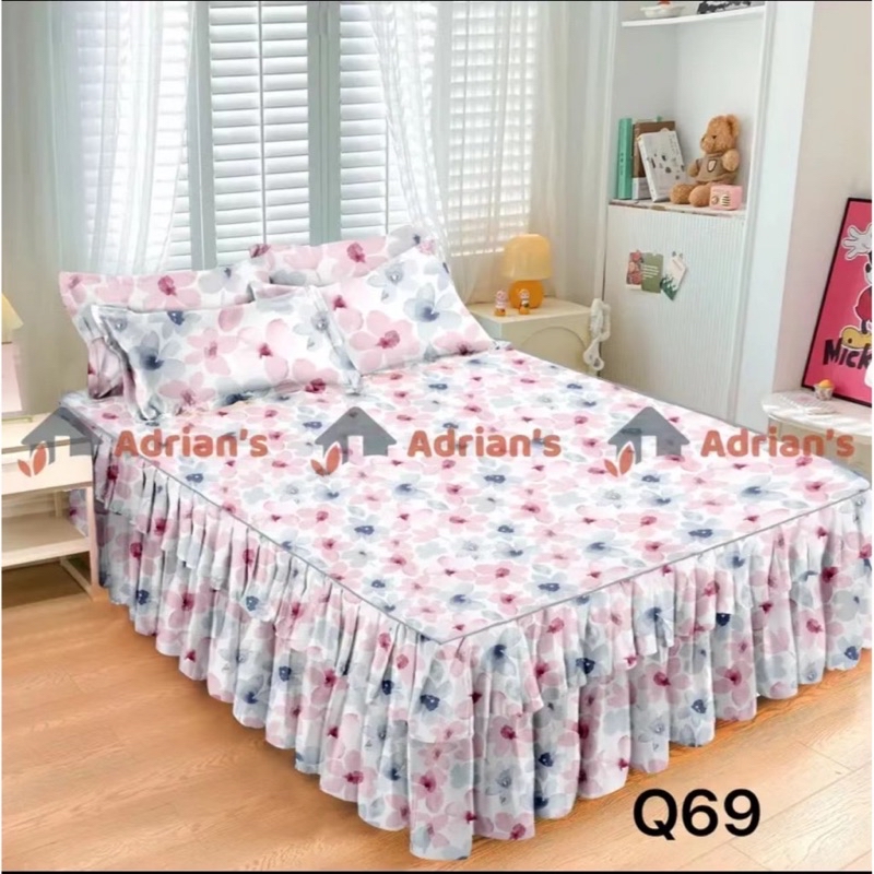 Adrian's Queen 3-in-1 Set Ropol Cadar Lembut/Berkualiti Tinggi | Shopee ...