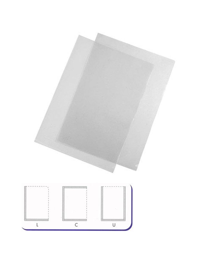 CBE Clear Folder A4 & A5 Size (PVC) 1pcs L/U/C Shape | Shopee Malaysia