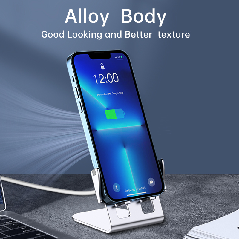 Vertical Horizontal Wireless Charging Stand Qi 15W Charger Aluminium ...