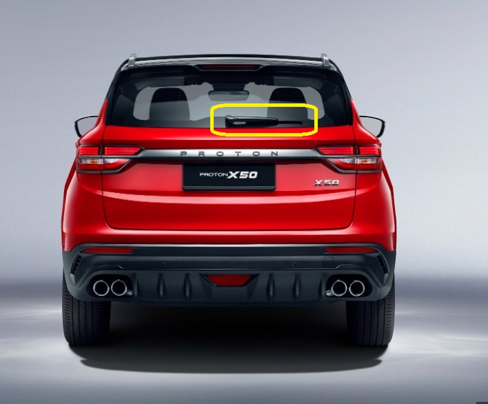 PROTON X50 REAR WIPER ARM WITH BLADE SET WIPER BELAKANG | Shopee Malaysia