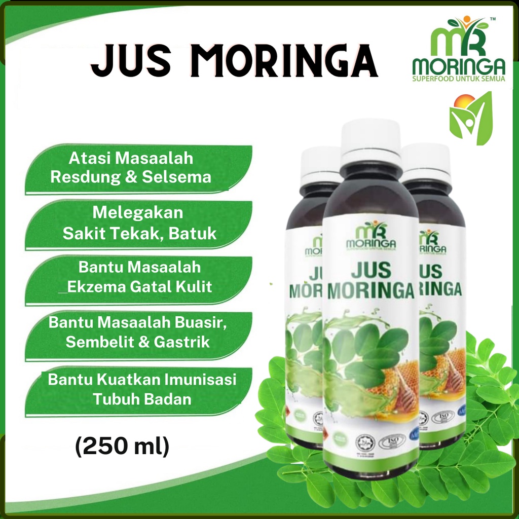 MR Moringa Minuman Botani Oleifera dengan Madu Asli | Shopee Malaysia