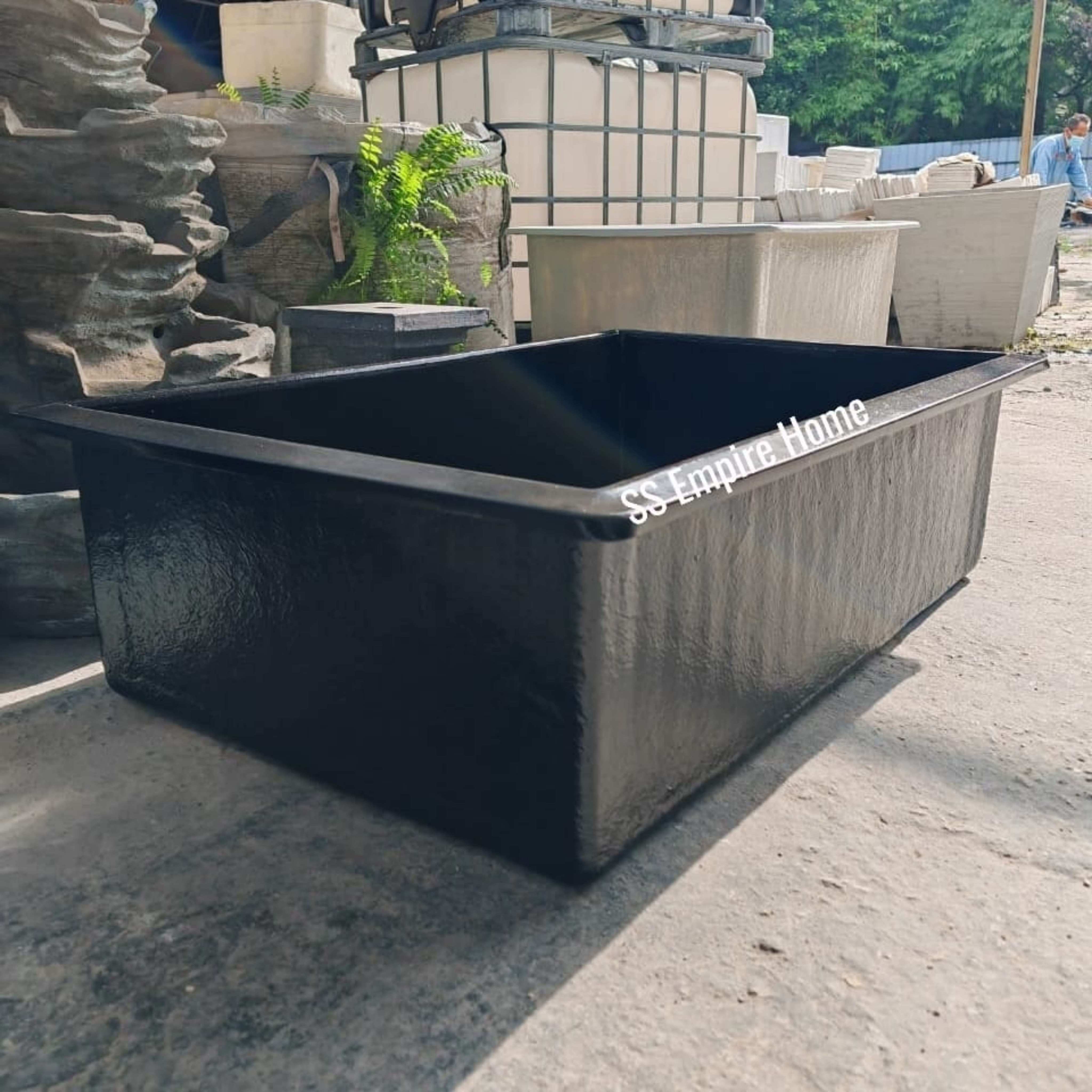 NEX 4 x2.5x15" Fiberglass Fish Tank Water Pond Aquarium Heavy Duty ...