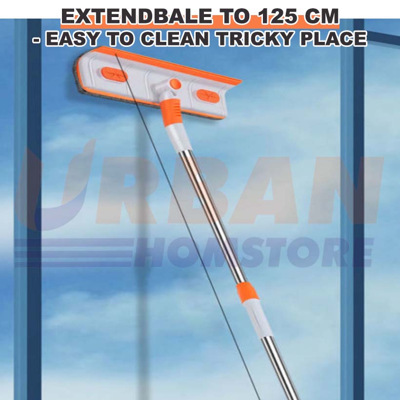 UBH 115CM Window cleaning Pengelap tingkap Double size long handle ...