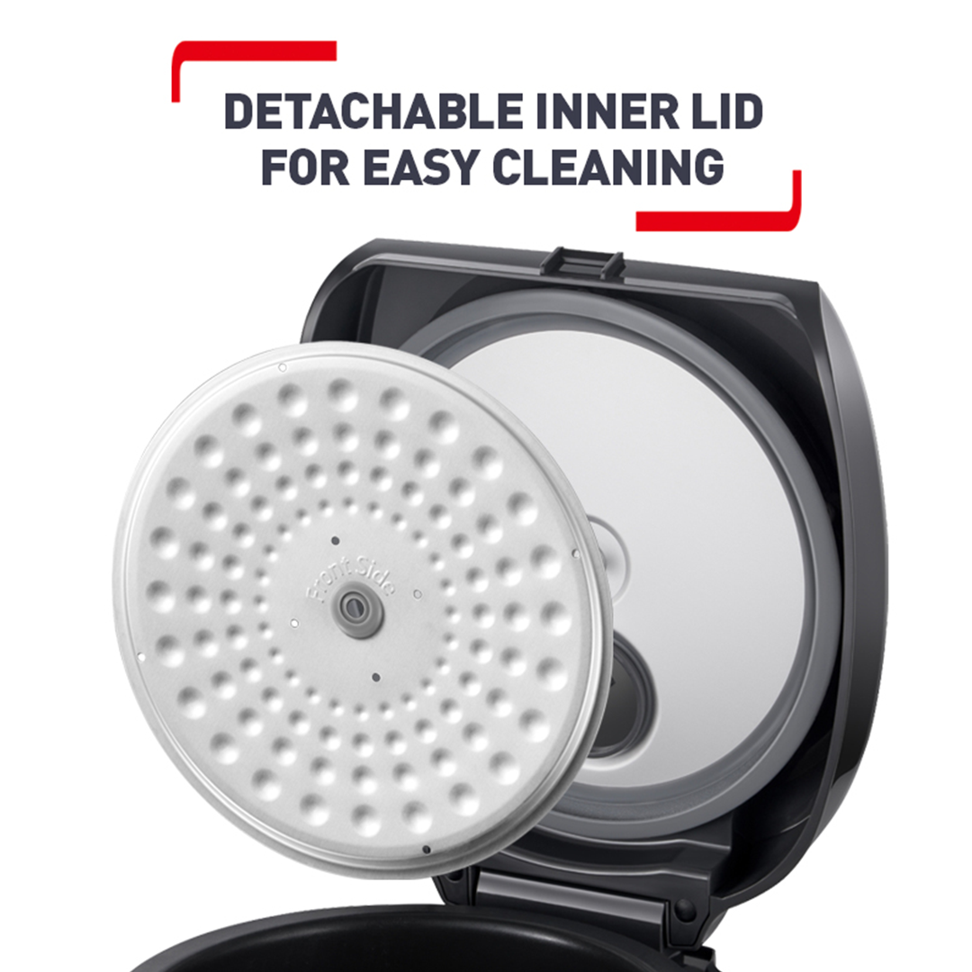 Tefal Easy Rice Fuzzy Plus Logic Rice Cooker 1.8L (RK736B) | Shopee ...