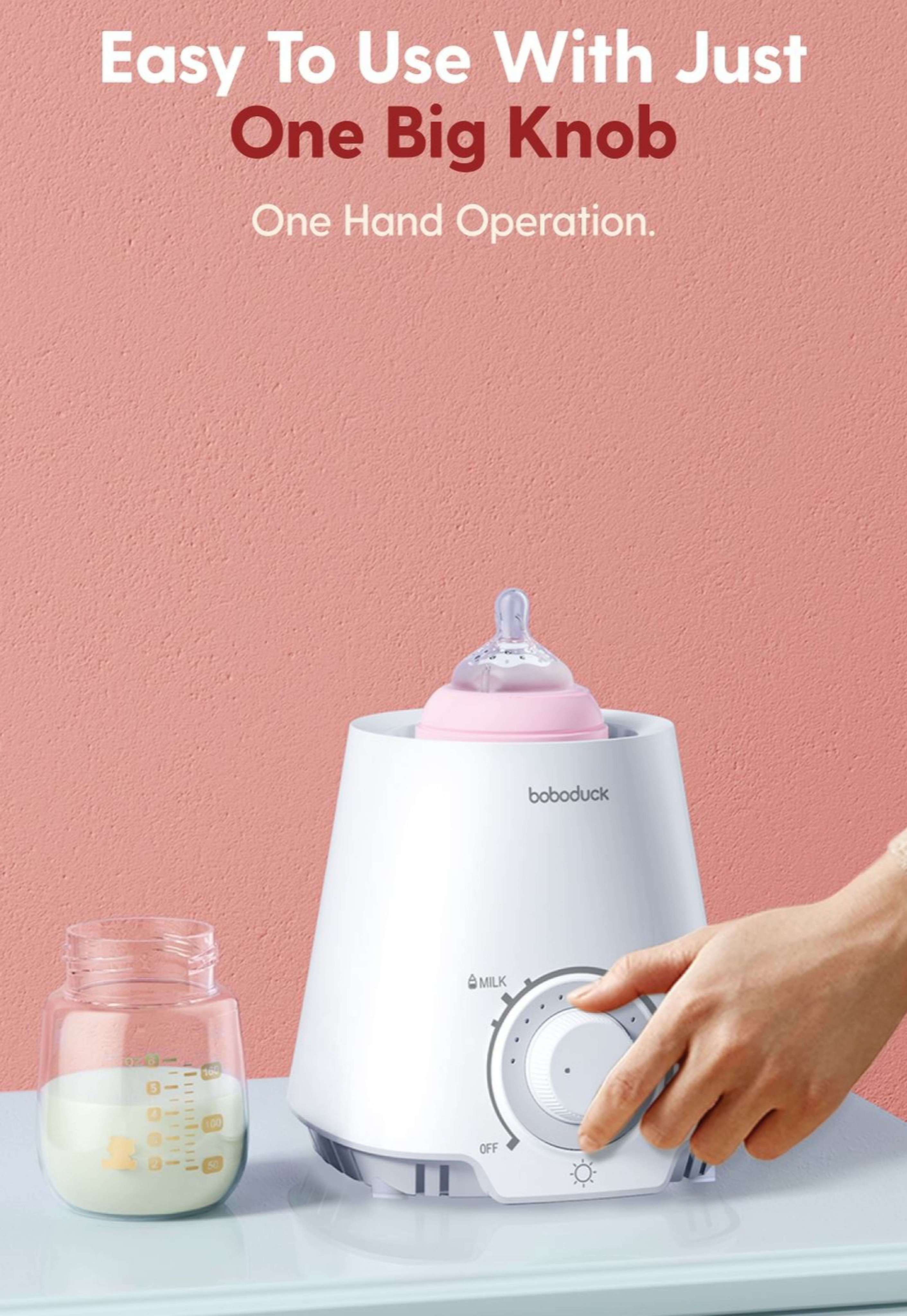 Boboduck Multifunction Single Milk Bottle Warmer F6232 | Shopee Malaysia