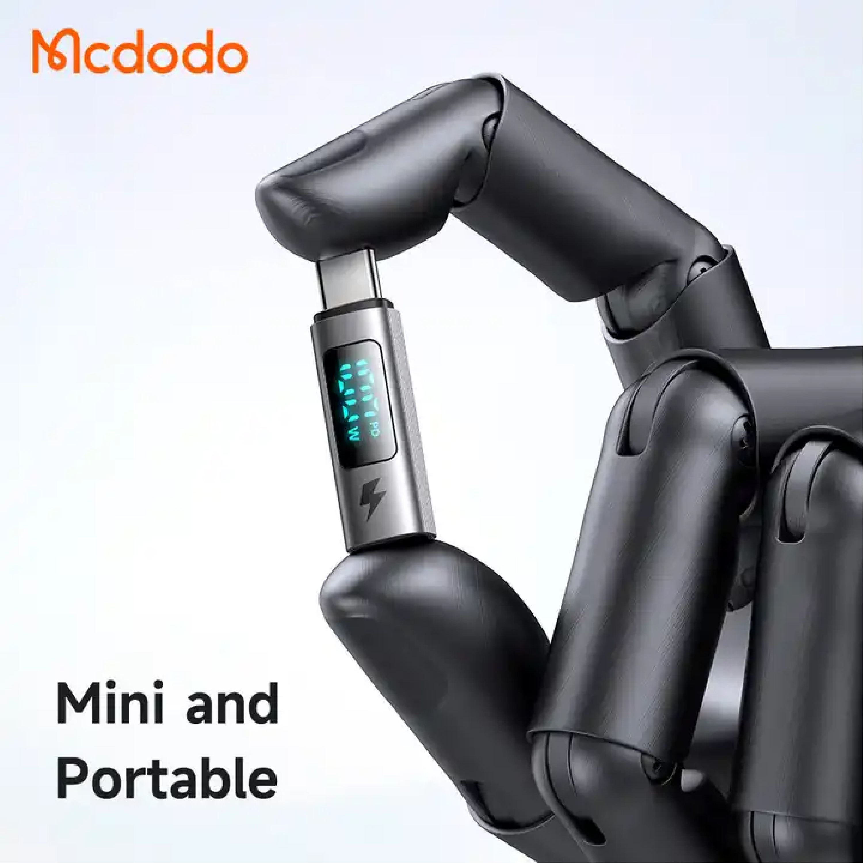 Mcdodo OT 609 Brand New USB-C PD USB Adapter 100W Digital Display Fast Charge Power For iPHONE15 ...