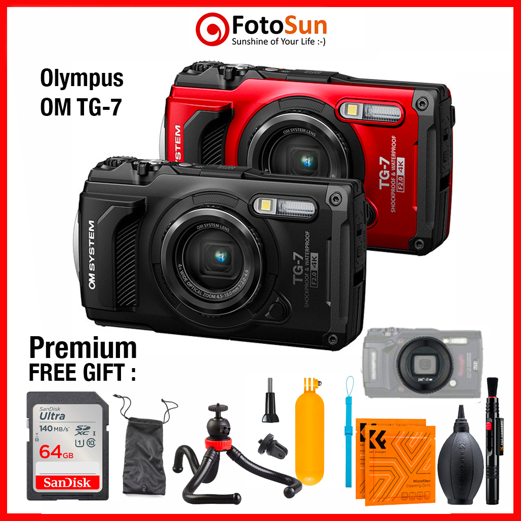 OLYMPUS OM TG7 / TG-7 waterproof shockproof camera OM System | Shopee Malaysia